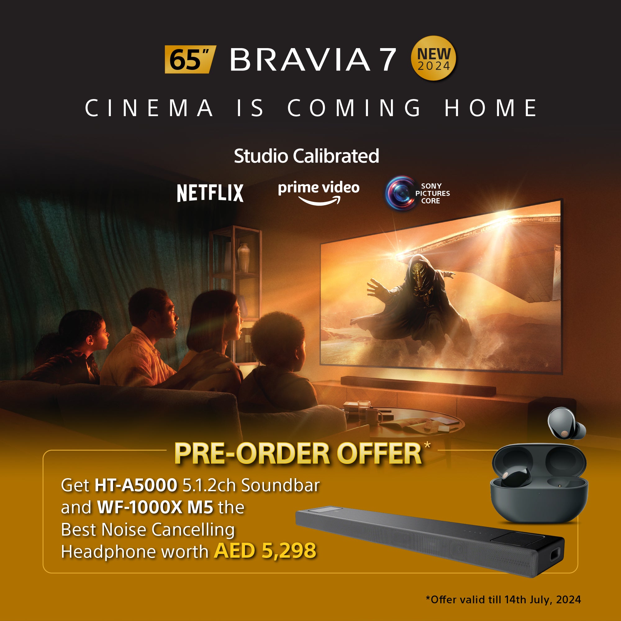 Pre-Order Sony | BRAVIA 7 | 65 Inch | MINI LED XR QLED | XR BACKLIGHT ...