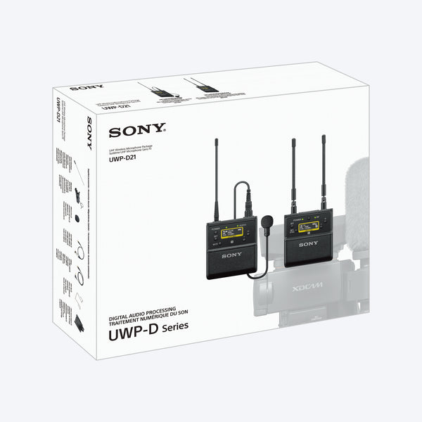 Buy Online Sony UWP-D21 Camera-Mount Wireless Omni Lavalier Microphone System in UAE – Sony ...