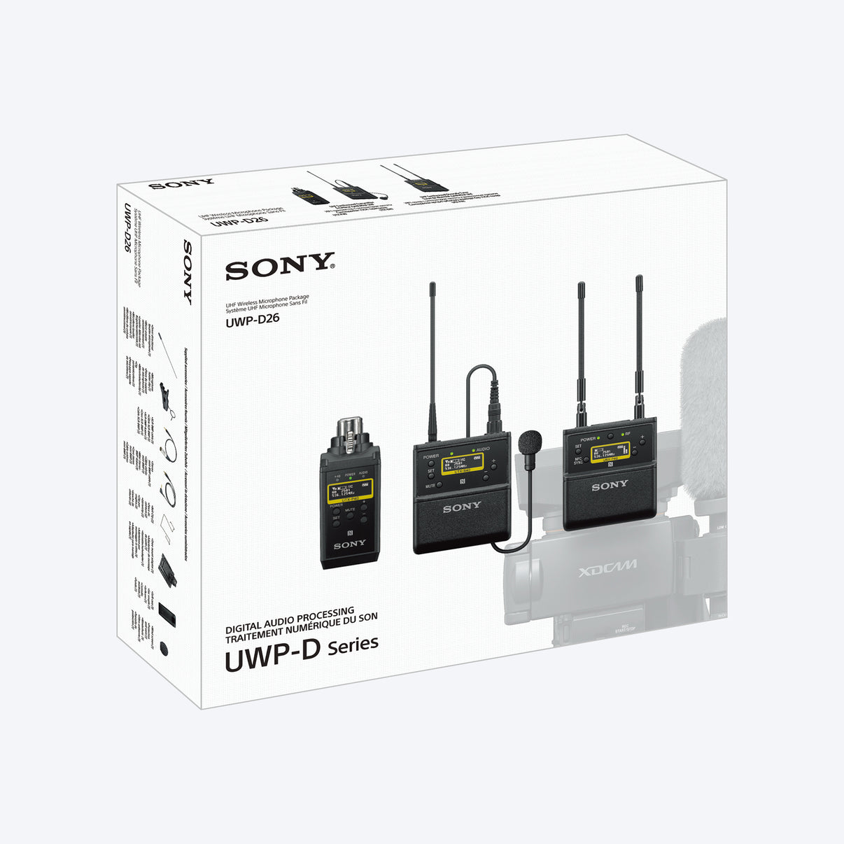 Buy Online Sony UWP-D26 Camera-Mount Wireless Combo Microphone System ...